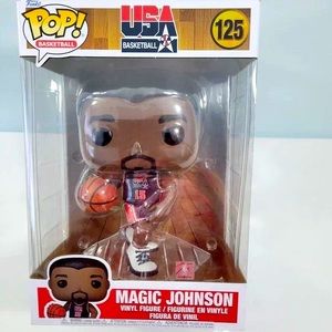 Funko | Toys | Magic Johnson Funko Pop 25 Basketball Hardwood Classic ...